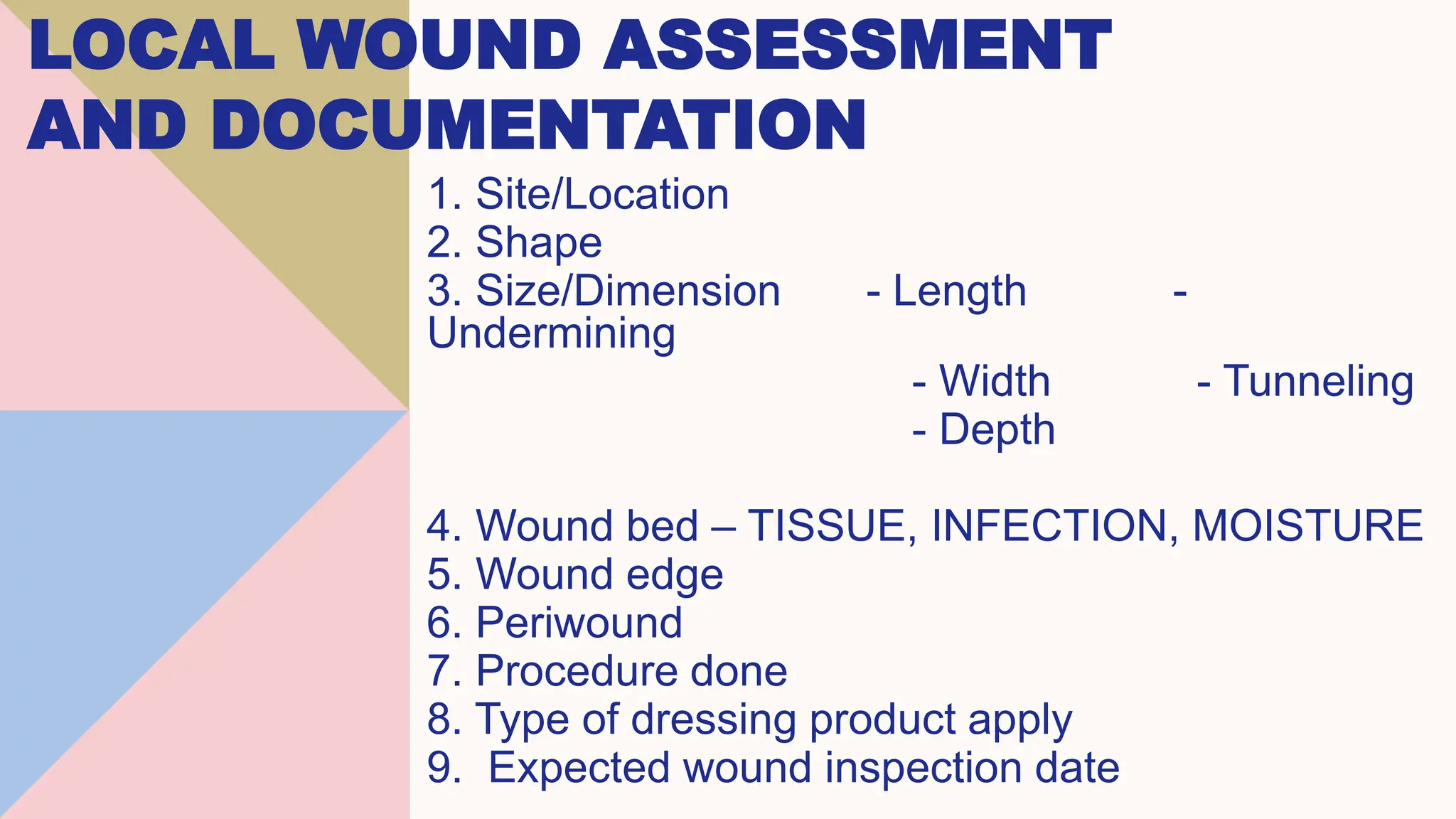 Wound assessment and documentation HOSPITAL mERSING.pptx