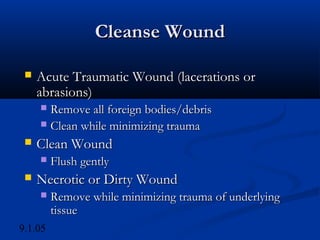 Wound care | PPT