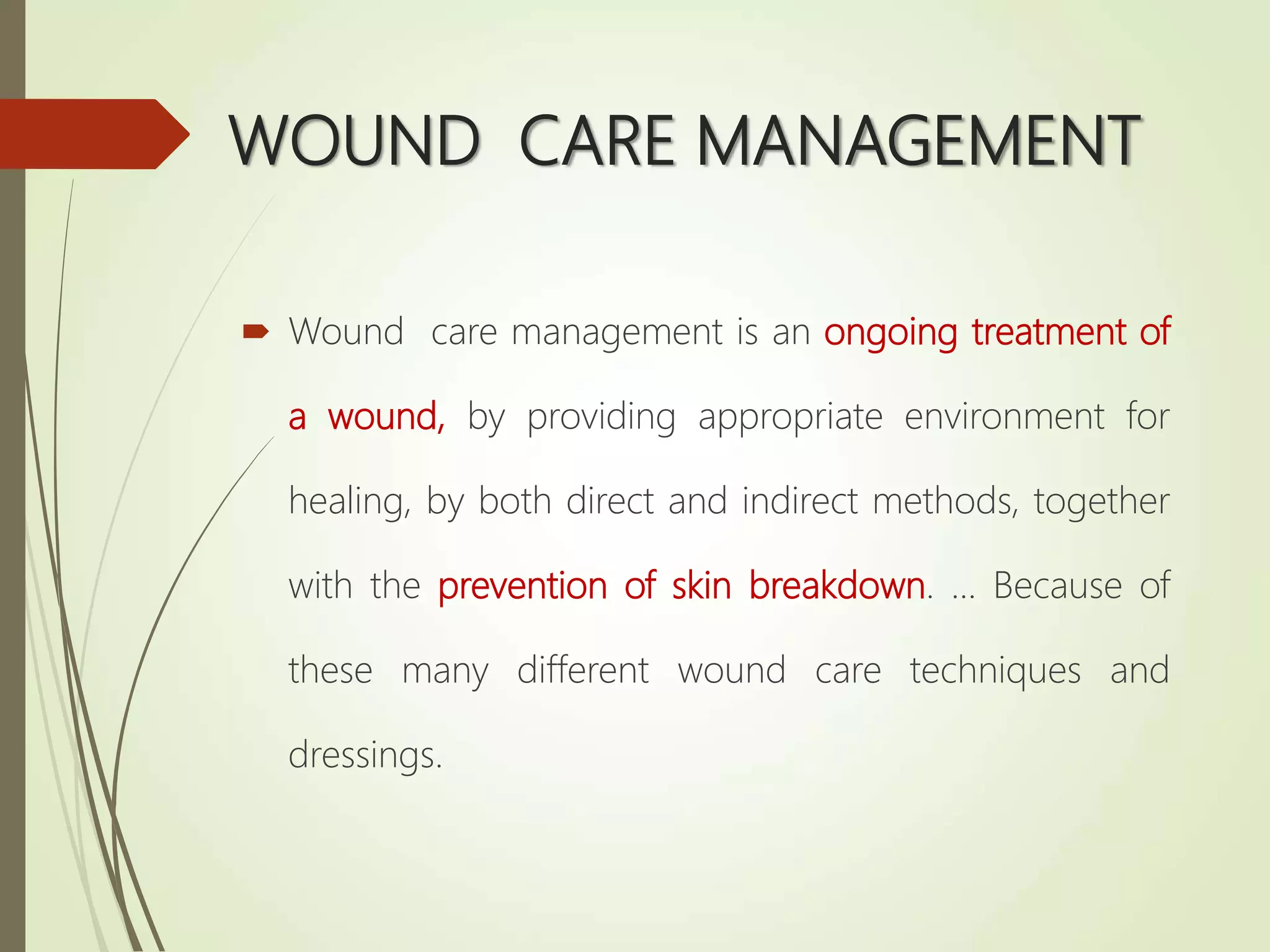 Wound care Management | PPT