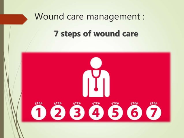 Wound care Management | PPT | Death, Injury, or Military Conflict ...