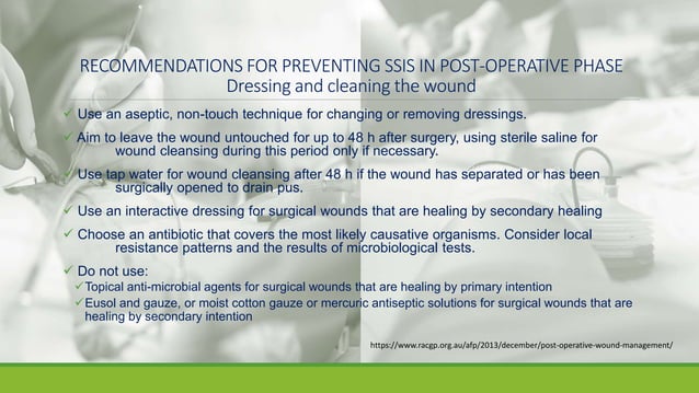Post Surgical Wound care | PDF