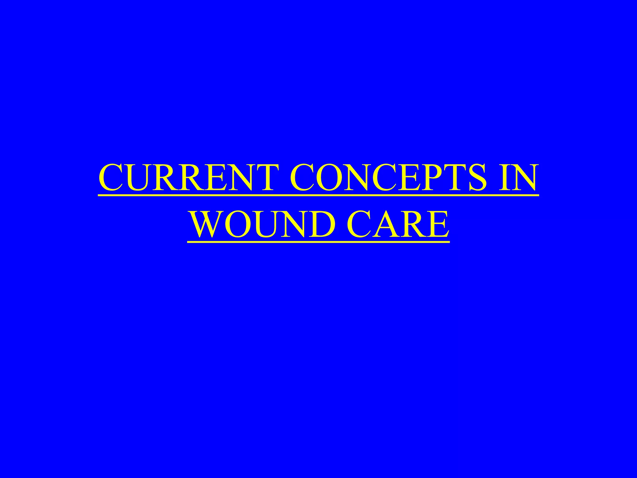 Wound Care | PPT