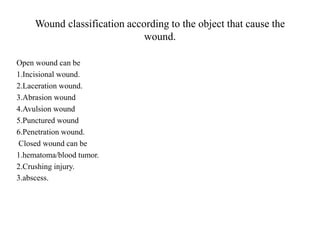 WOUND CARE.pptx | First Aid | Injuries