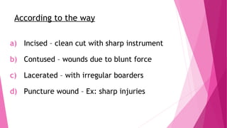 Wound Care in Fundamentals of Nursing .pptx