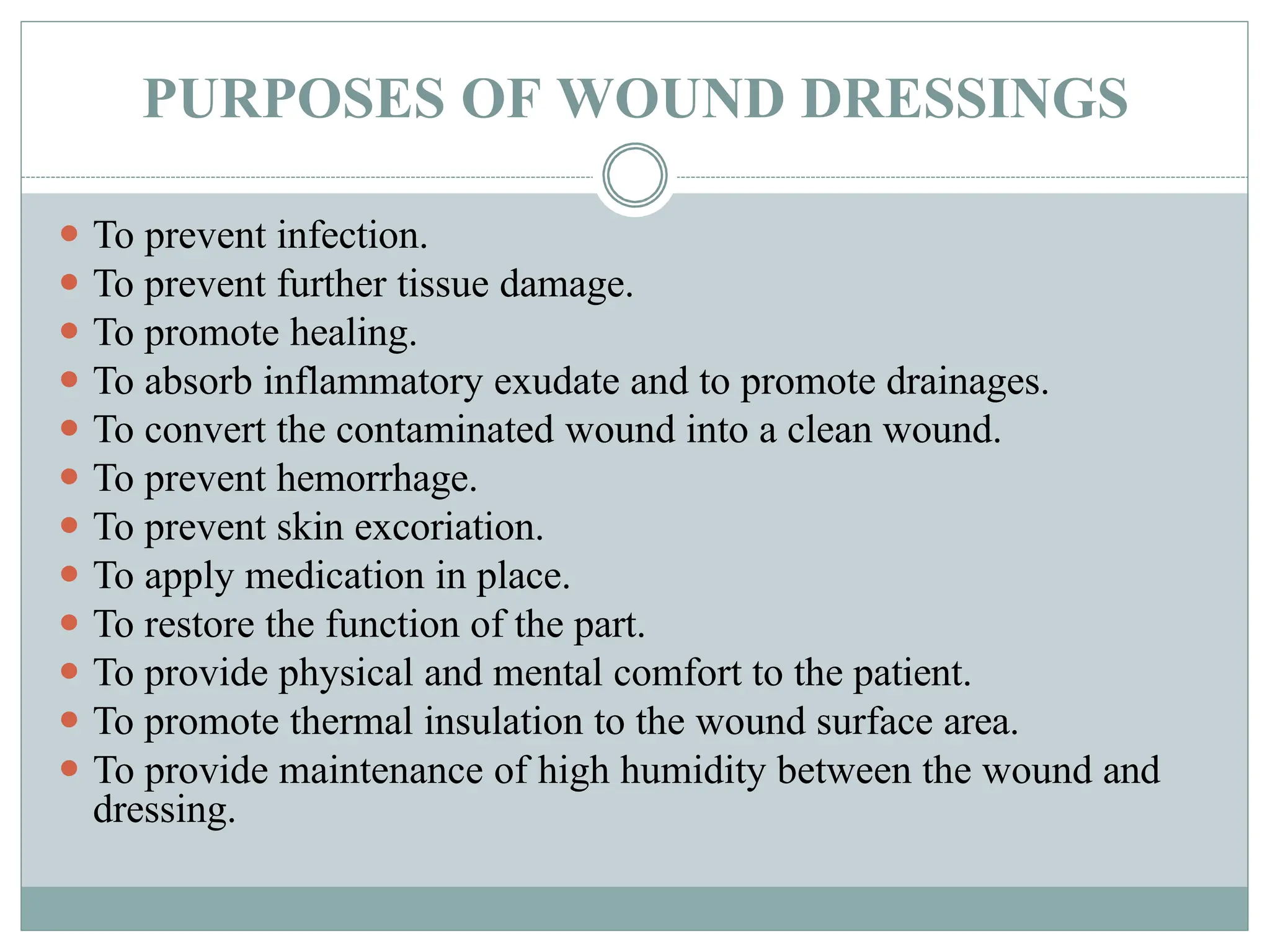 Wound care involves cleaning, protecting, and monitoring wounds to ...