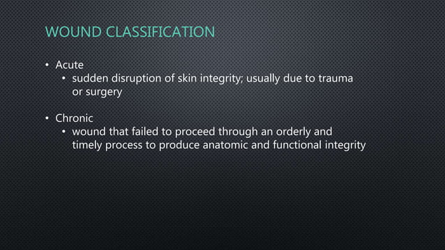 Wound care for general practitioners and nurses | PPT