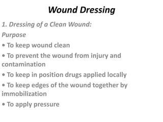WOUND CARE for Public health professionals .ppt