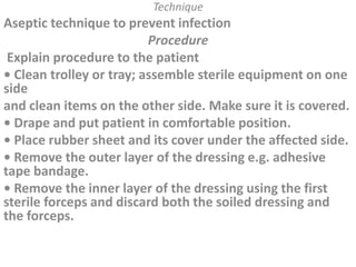 WOUND CARE for Public health professionals .ppt