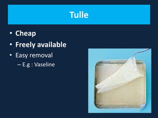 wound dressing for chronic wound | PPTX