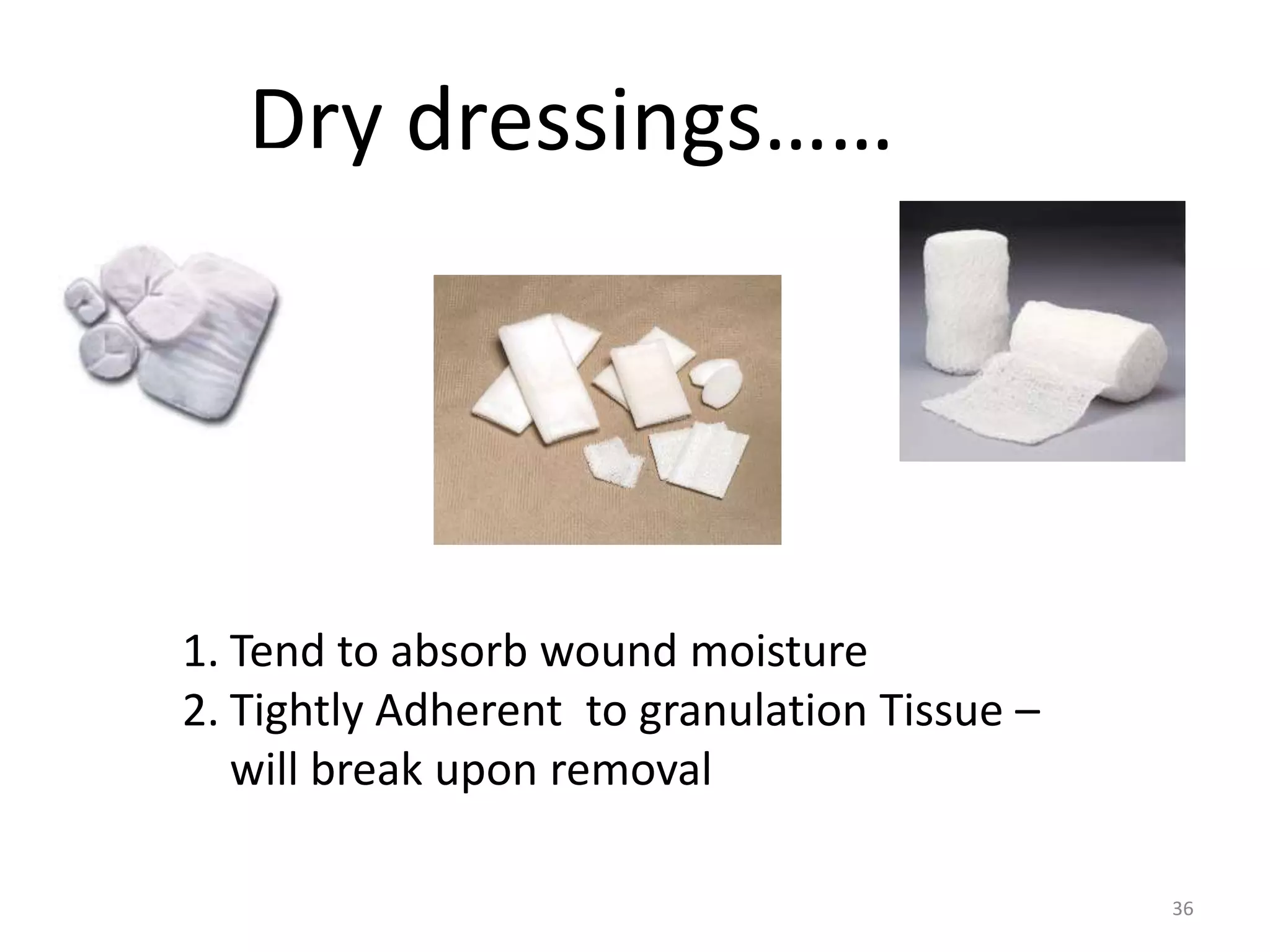 Wound care lecture | PPTX