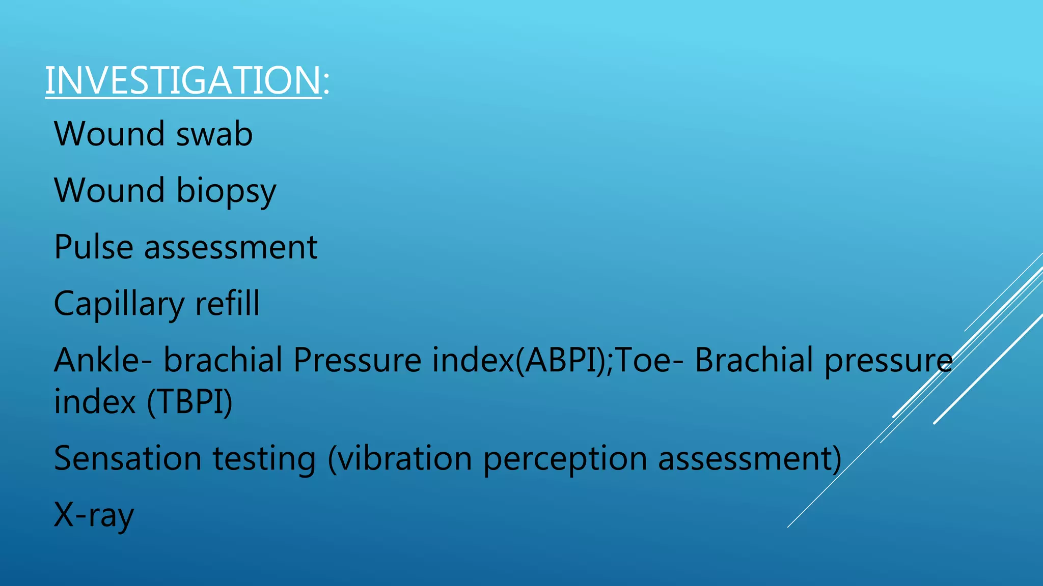 Wound care management | PPTX
