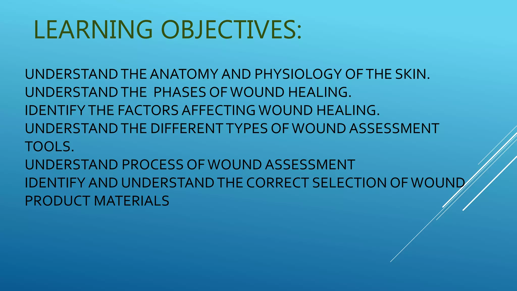 Wound care management | PPTX