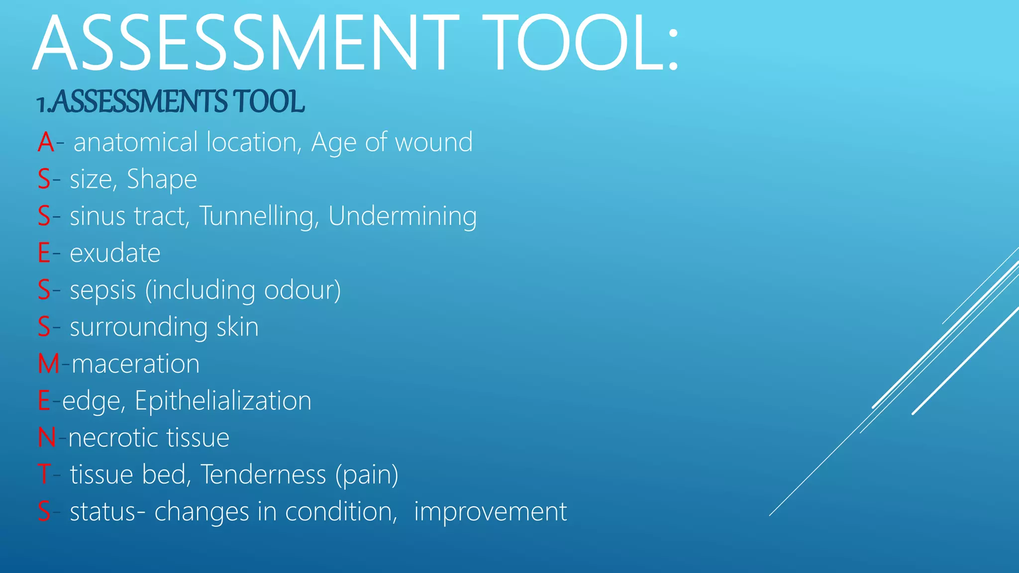 Wound care management | PPTX