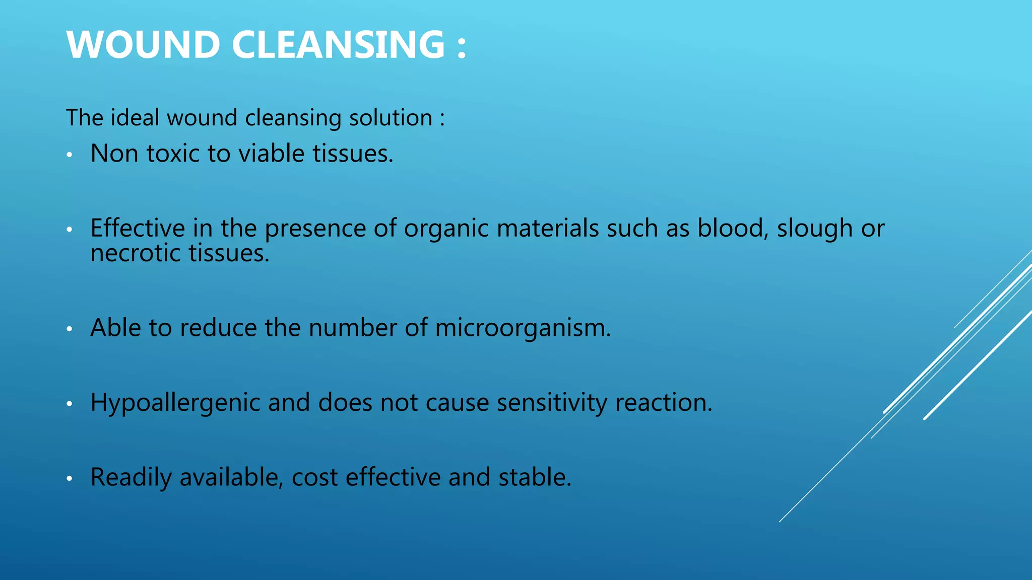 Wound care management | PPTX