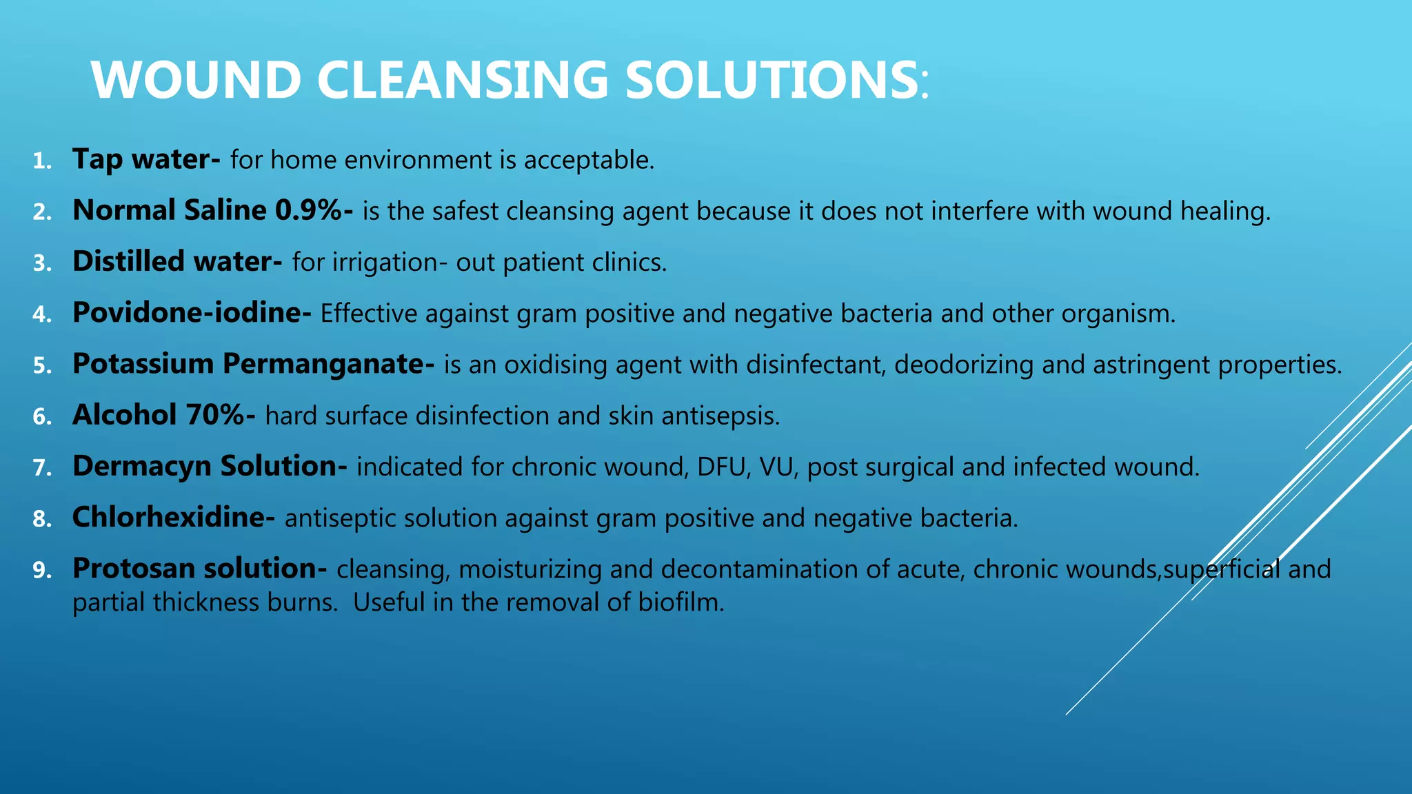 Wound care management | PPTX