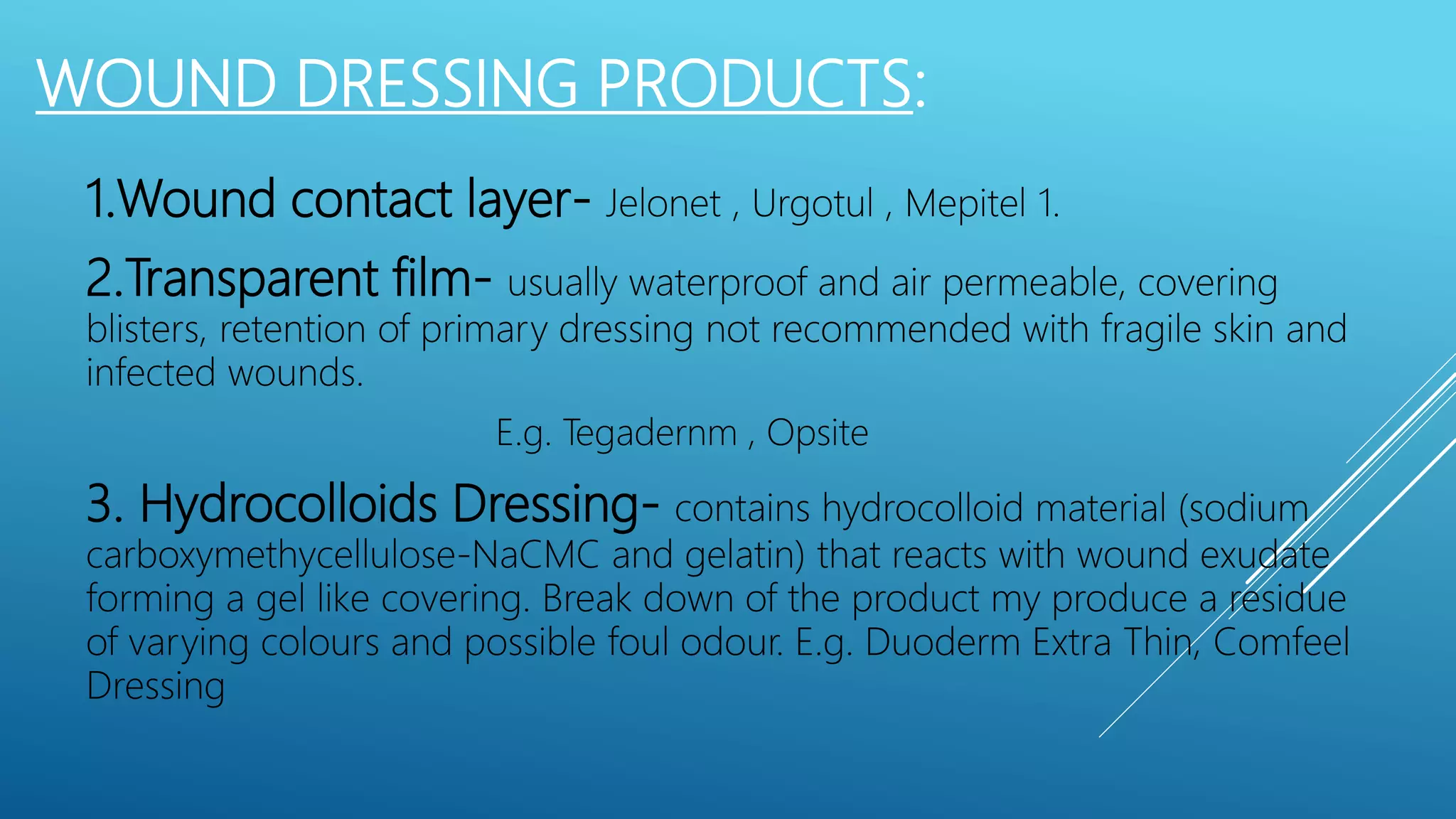 Wound care management | PPTX