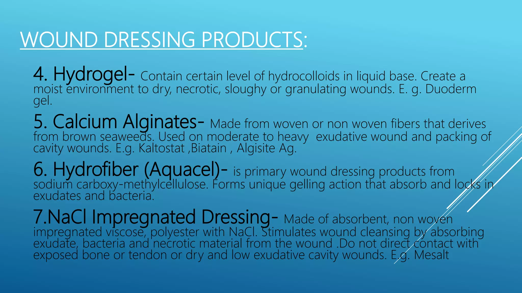 Wound care management | PPTX