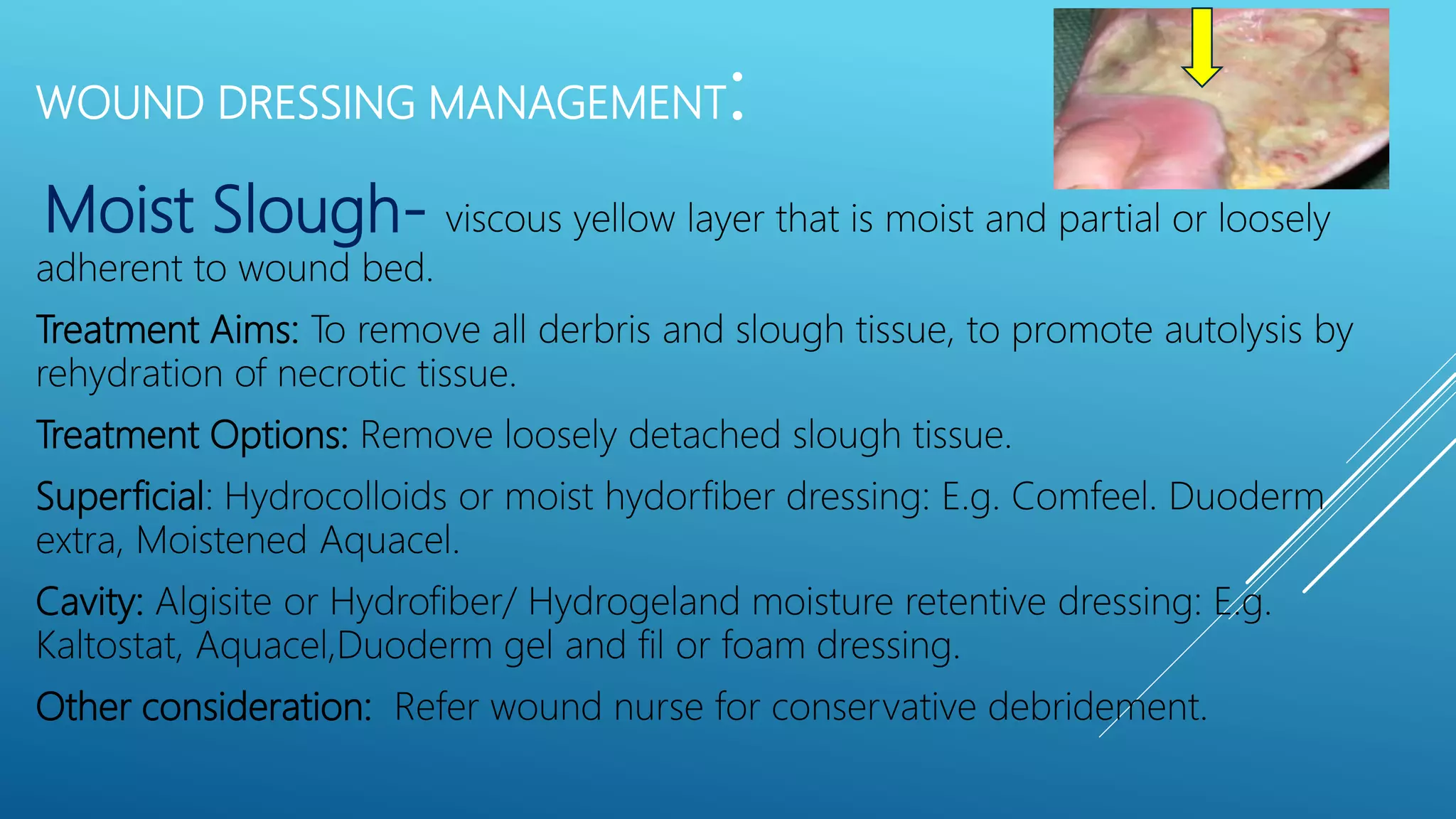 Wound care management | PPTX