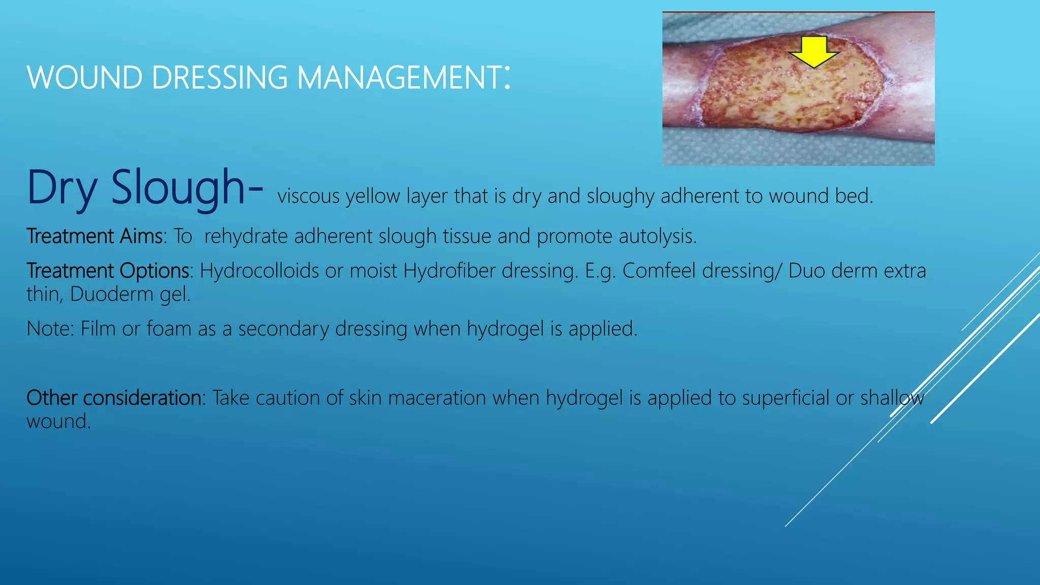 Wound care management | PPTX