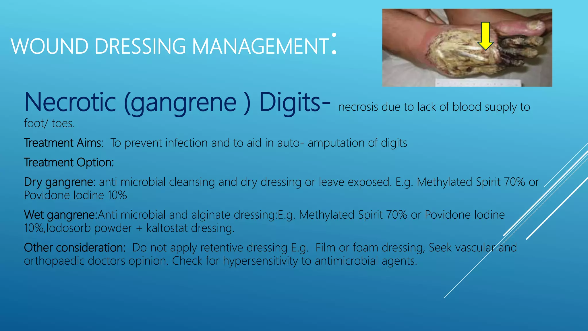 Wound care management | PPTX
