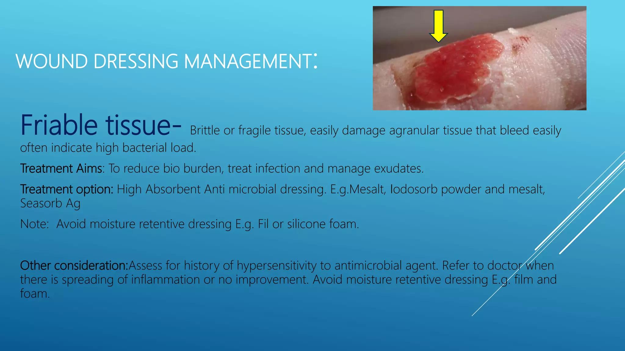 Wound care management | PPTX