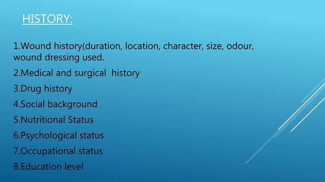 Wound care management | PPTX