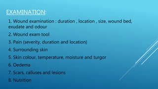 Wound care management | PPTX