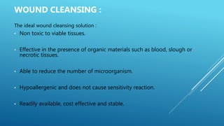 Wound care management | PPTX