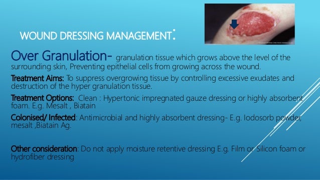 Wound care management