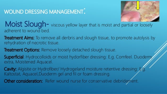 Wound care management