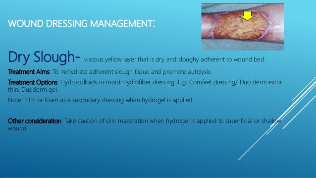 Wound care management