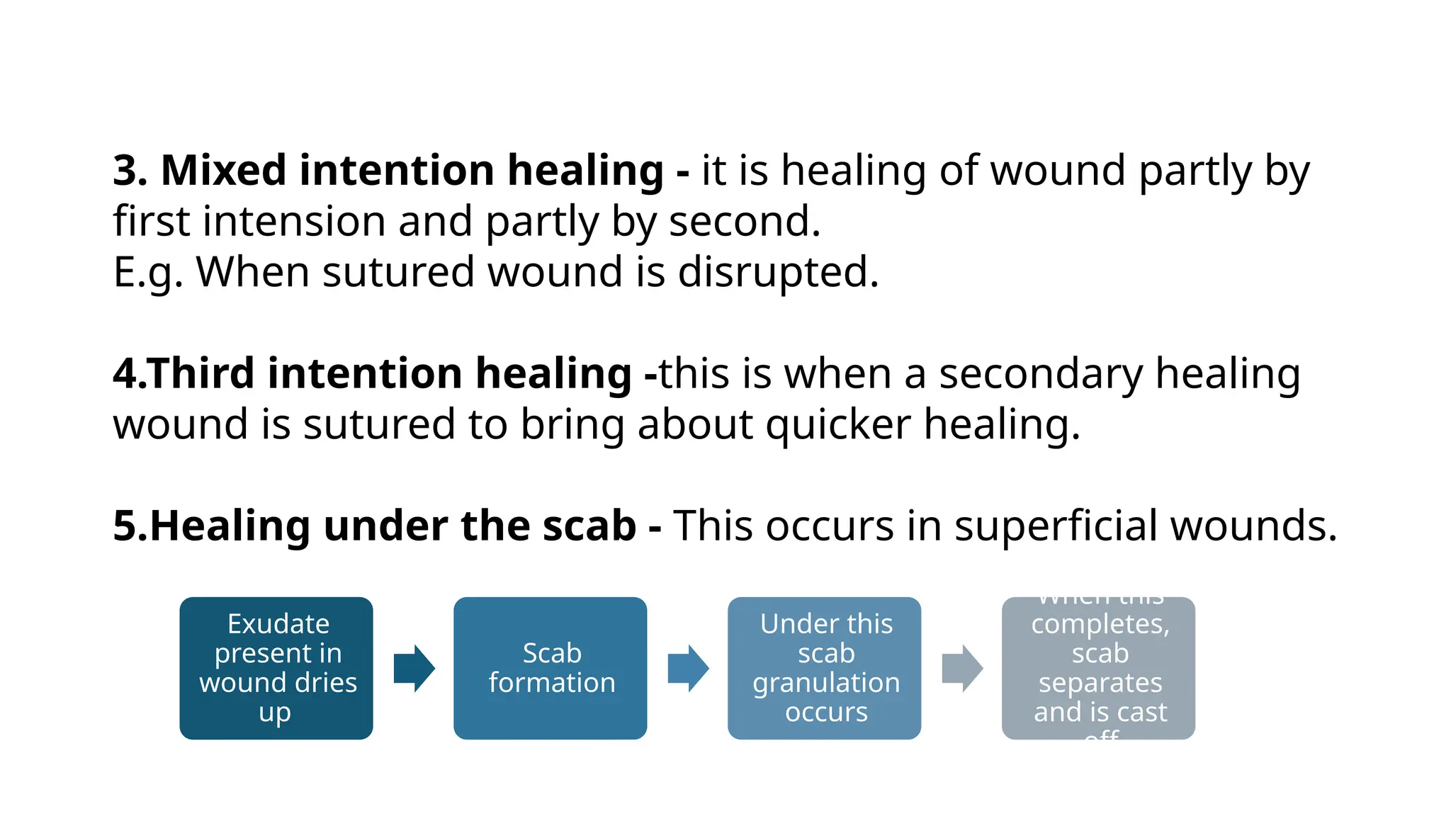 WOUND CLASSIFICATION AND MECHANISM OF WOUND REPAIR.pptx