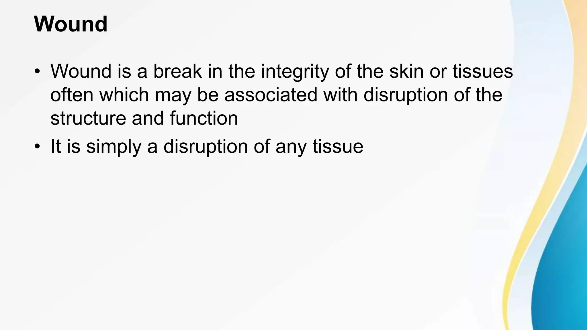 WOUND CLOSURE AND COMPLICATION | PPTX