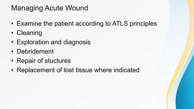 WOUND CLOSURE AND COMPLICATION | PPTX