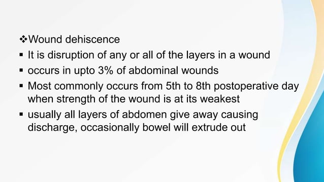 WOUND CLOSURE AND COMPLICATION | PPTX