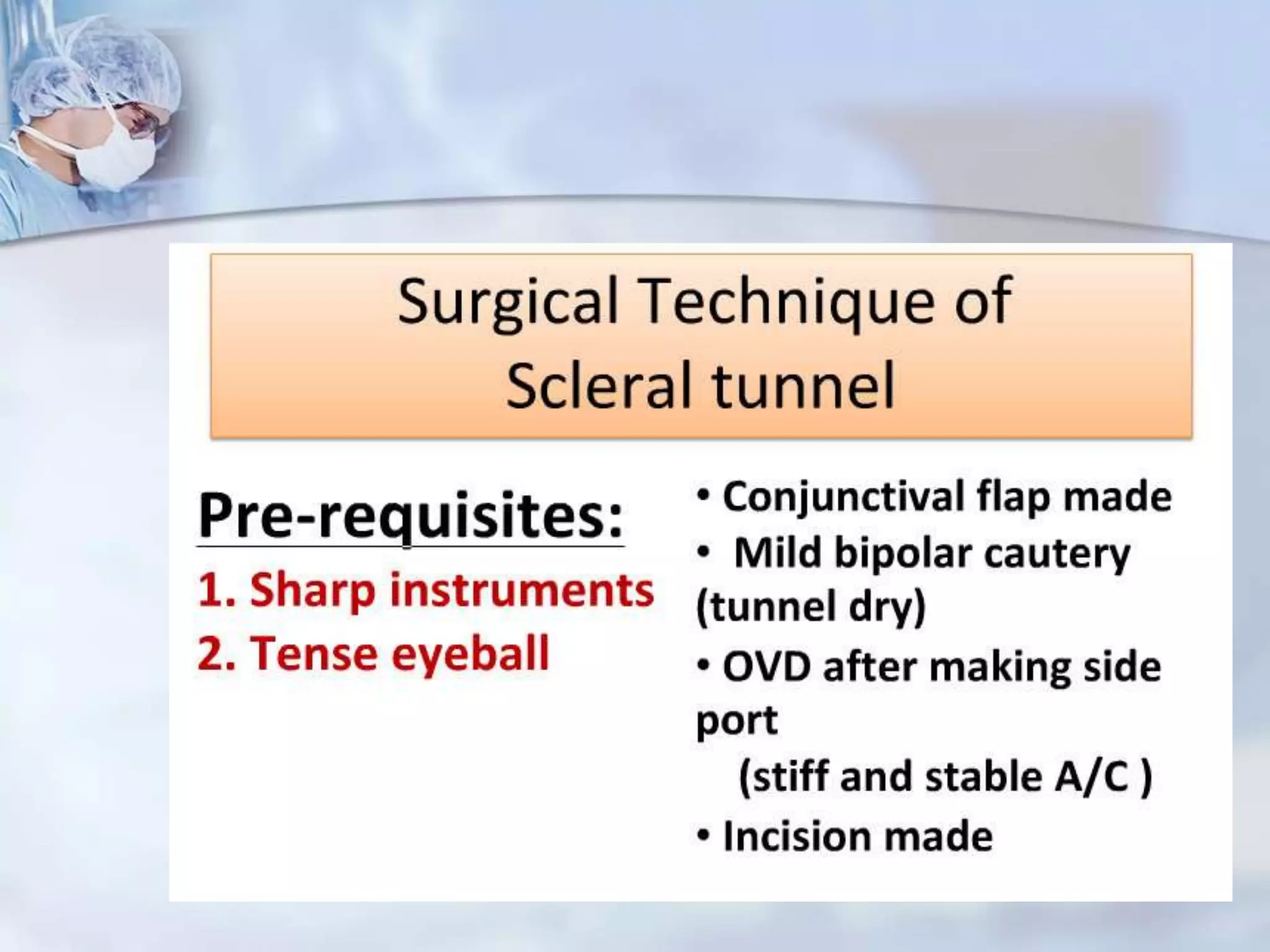 Wound construction For Cataract Surgery | PPTX