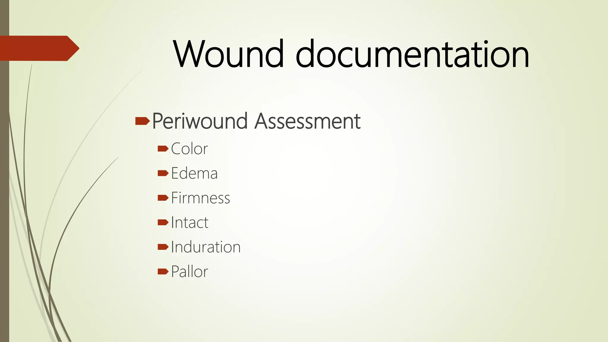 Wound documentation: anatomy & photography | PPTX