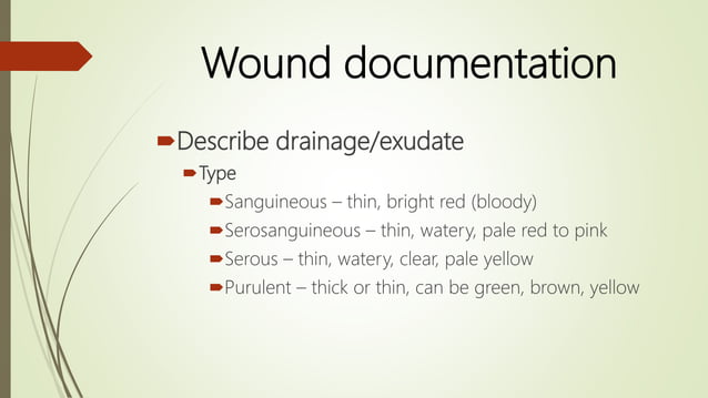 Wound documentation: anatomy & photography | PPTX | Foot Health ...
