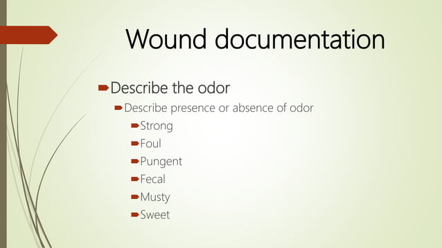 Wound documentation: anatomy & photography | PPTX | Foot Health ...