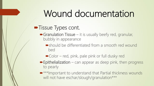 Wound documentation: anatomy & photography | PPTX | Foot Health ...
