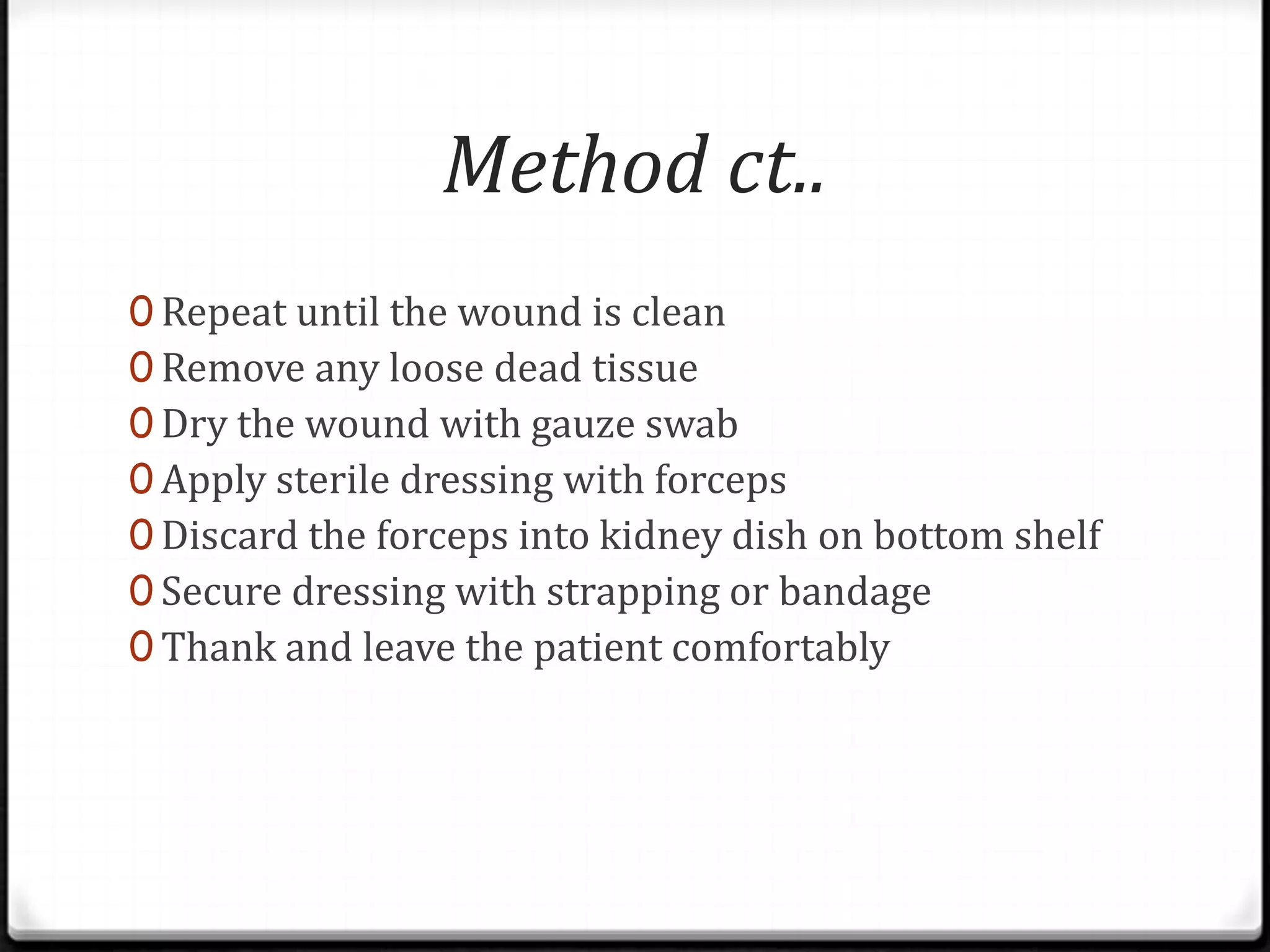 Wound dressing | PPTX