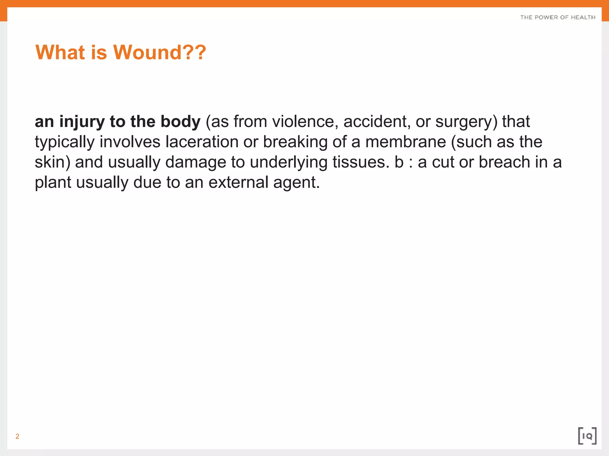 Wound dressing | PPTX