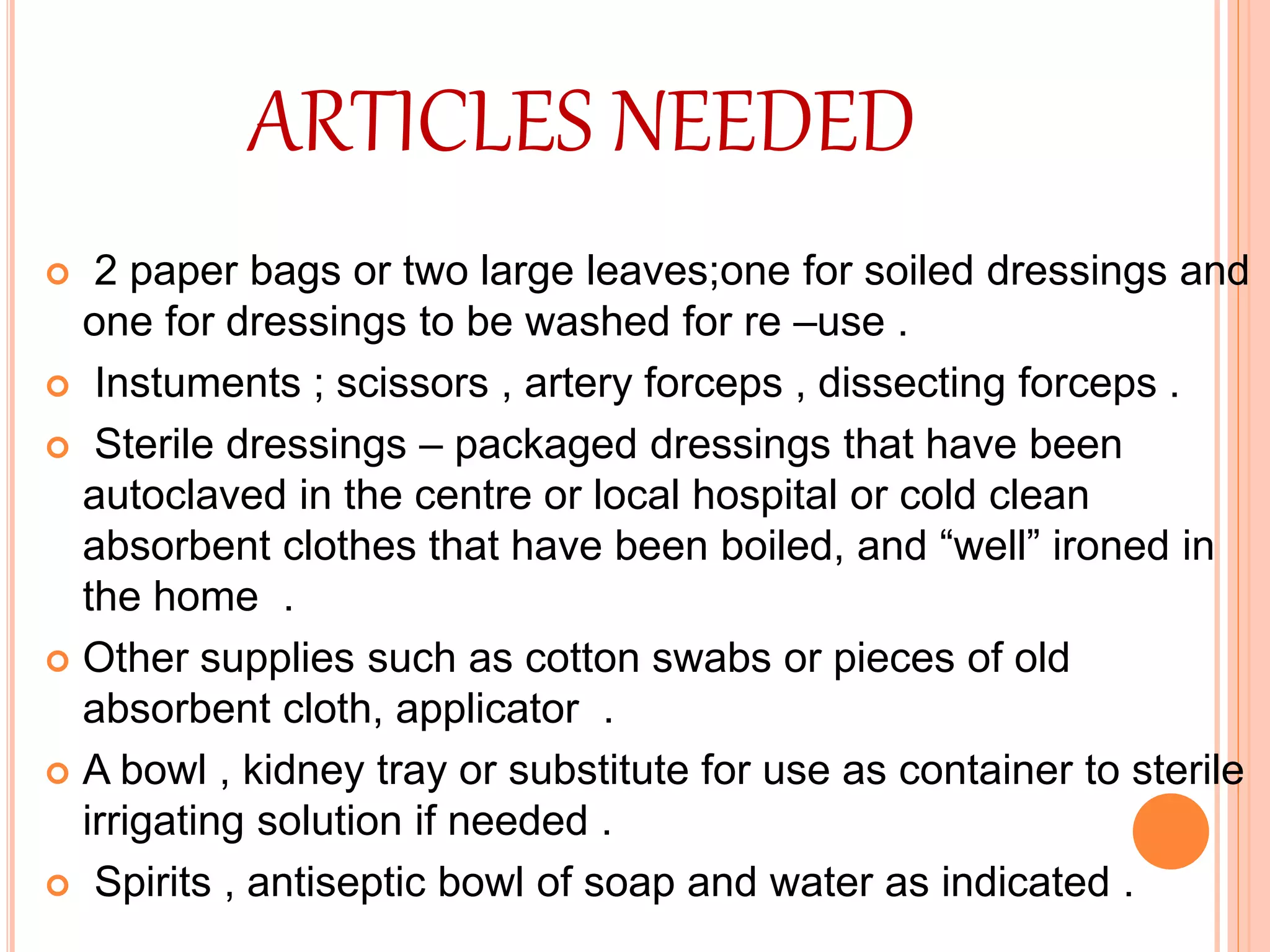 Wound dressing copy | PPTX