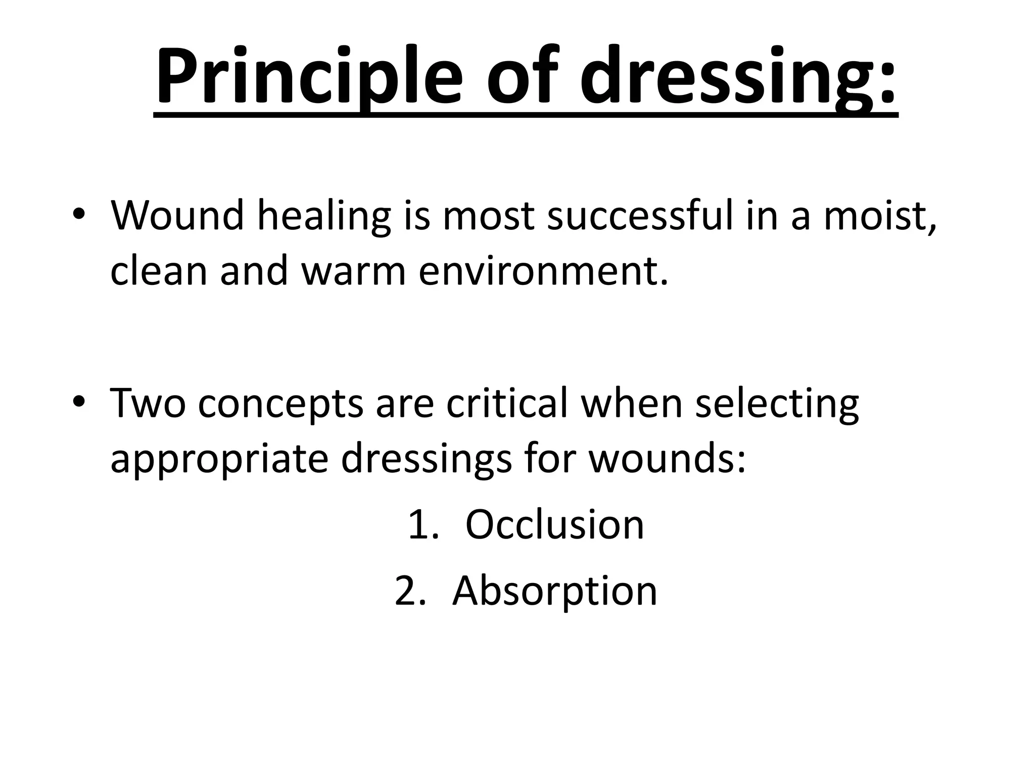 Wound dressing | PPTX