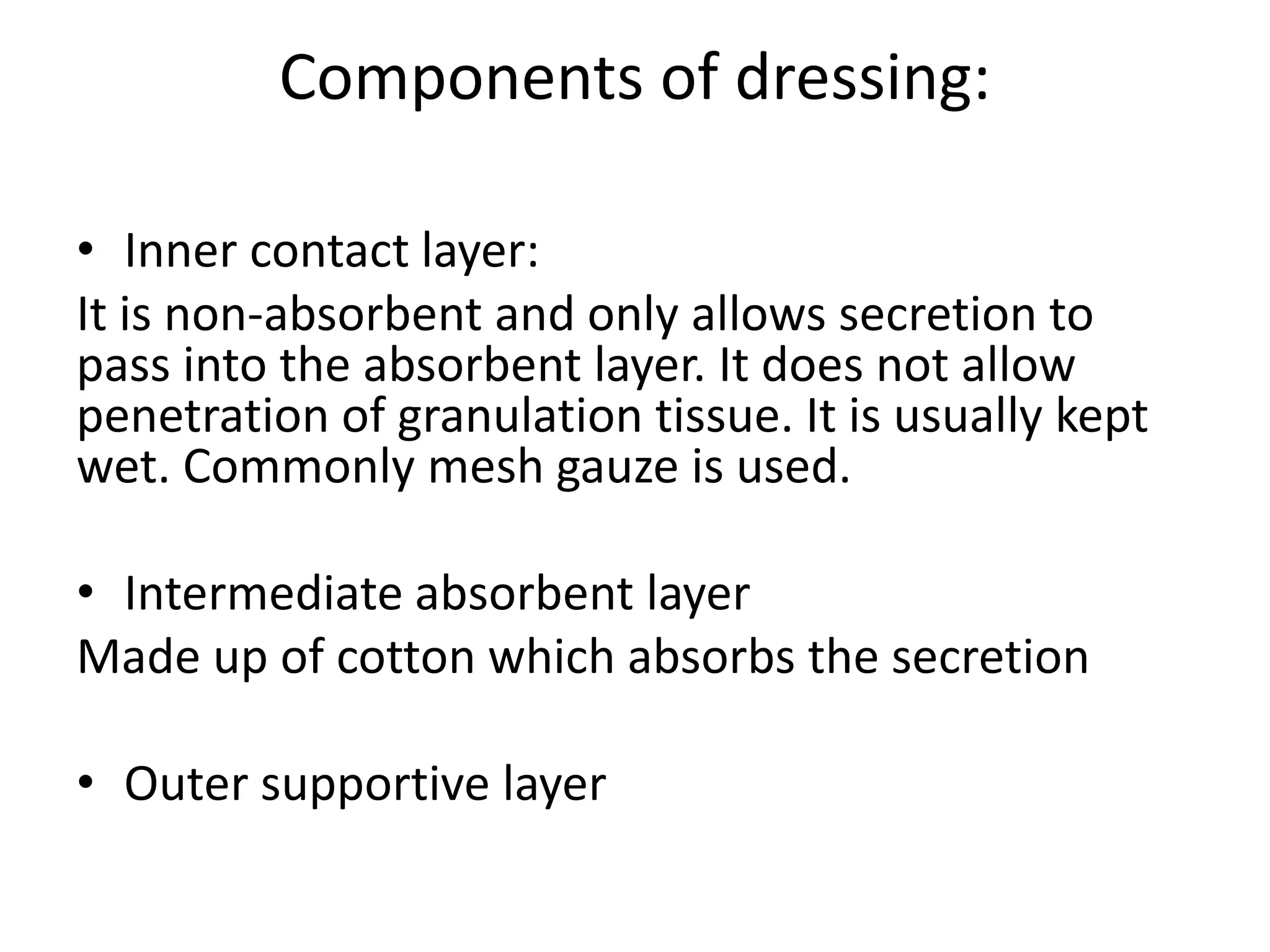 Wound dressing | PPTX
