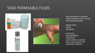 WOUND DRESSING presentation for cme 2018.pptx