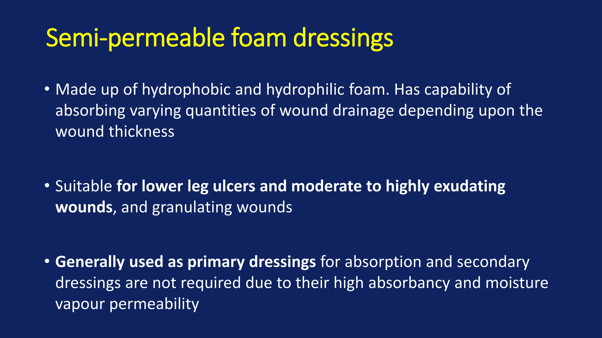Wound Dressings as a new modern dressing for wound that help people ...