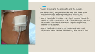 Wound dressings and types of dressing care | PPTX