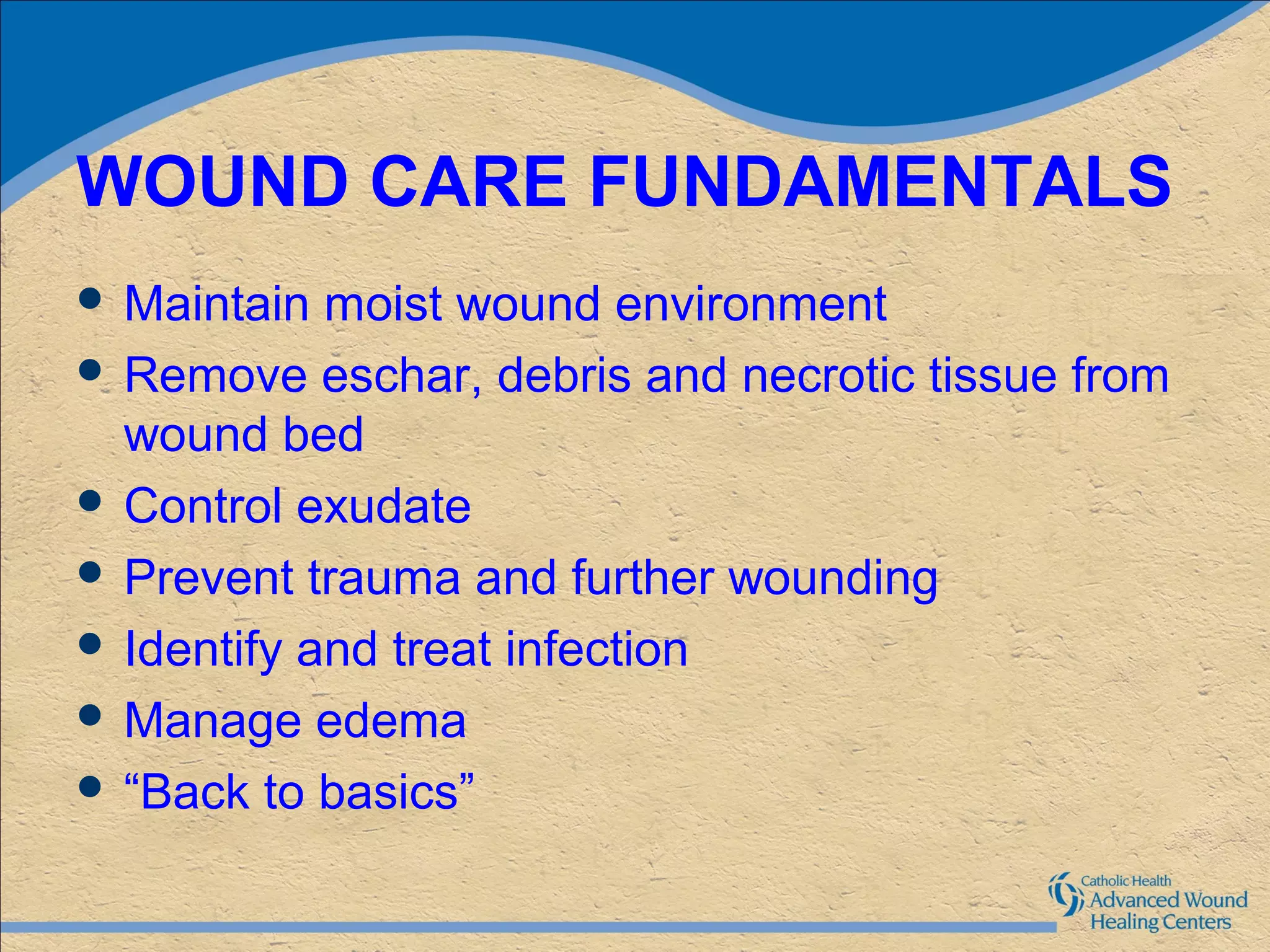 Advanced wound healing Centers | PPT | First Aid | Injuries