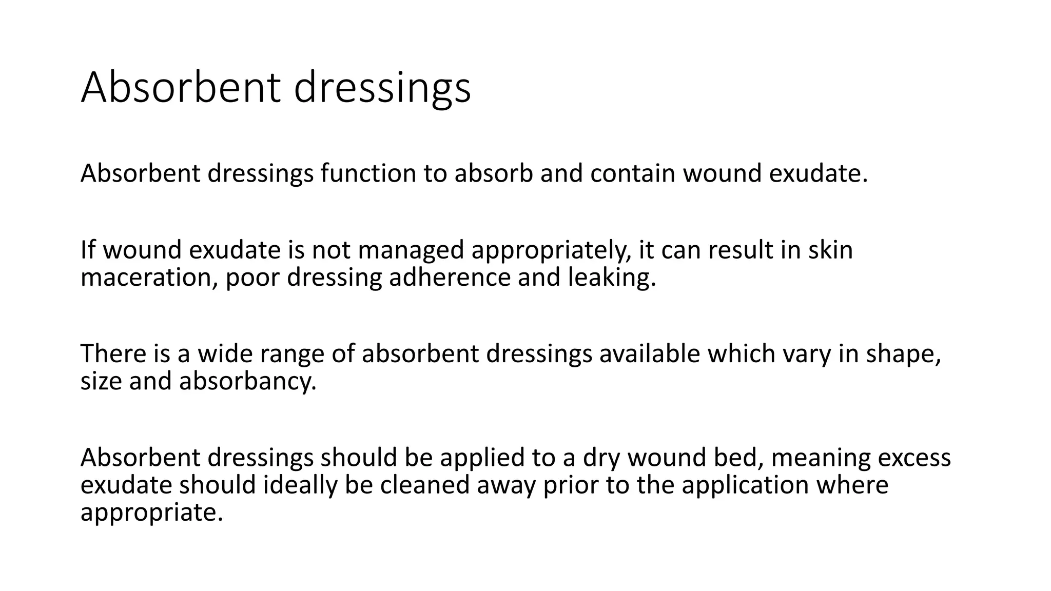 Wound Dressing Types By Doctor faarwqewqeqweqw | PPTX